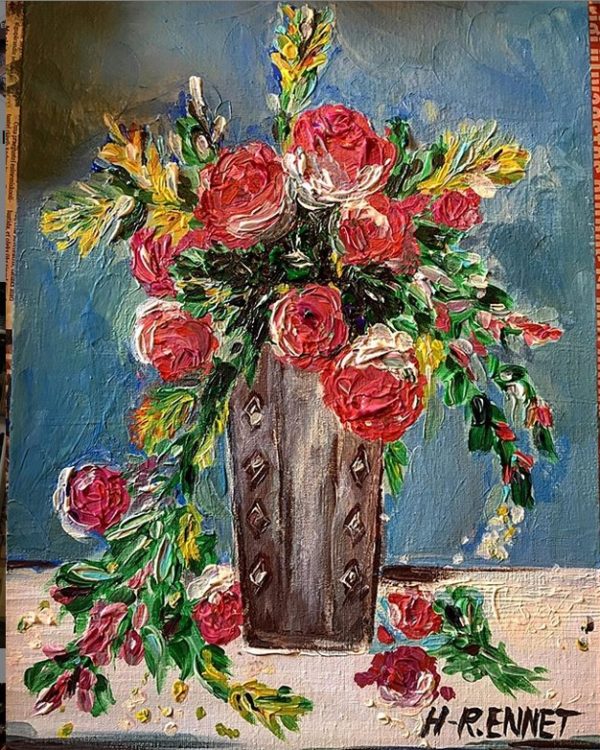 #9 Paintings by Helena-Reet Ennet: “Luxury”, July 2019