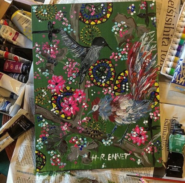 #15 Paintings by Helena-Reet Ennet: “The Chaos”, September 2020