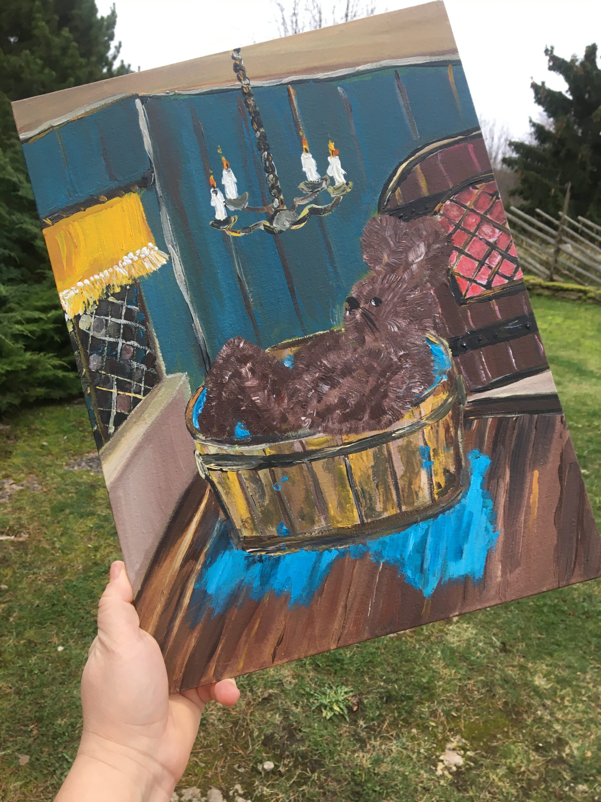 #21 Paintings by Helena-Reet Ennet: “His Highness Mouse the First ...