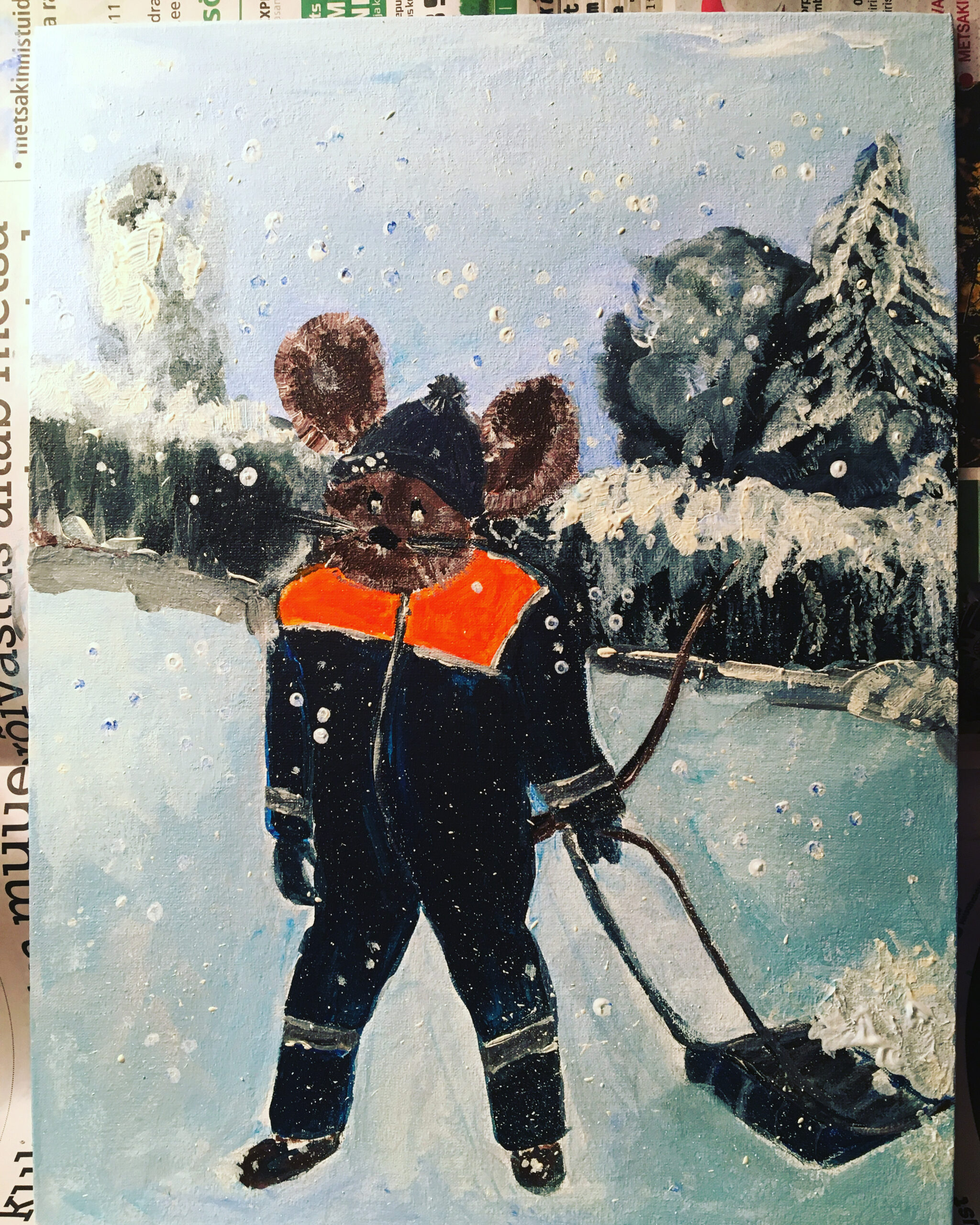 #34 Paintings by Helena-Reet Ennet: “His Highness Mouse the First ...