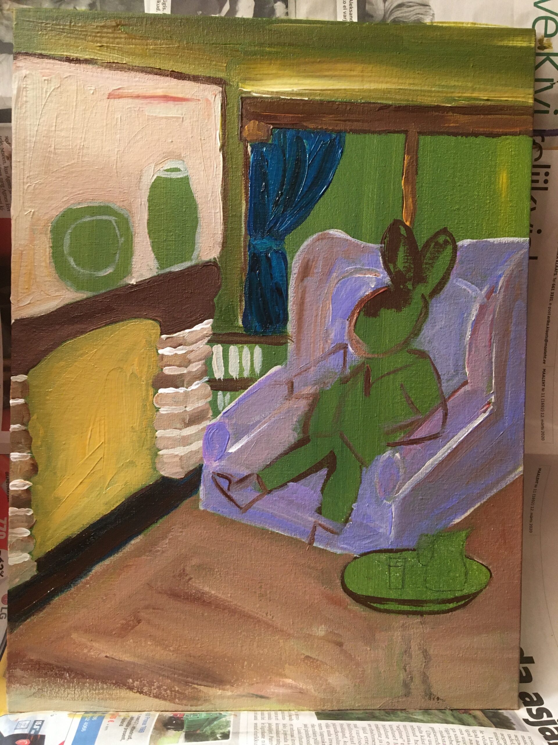 #20 Paintings by Helena-Reet Ennet: “His Highness Mouse the First ...