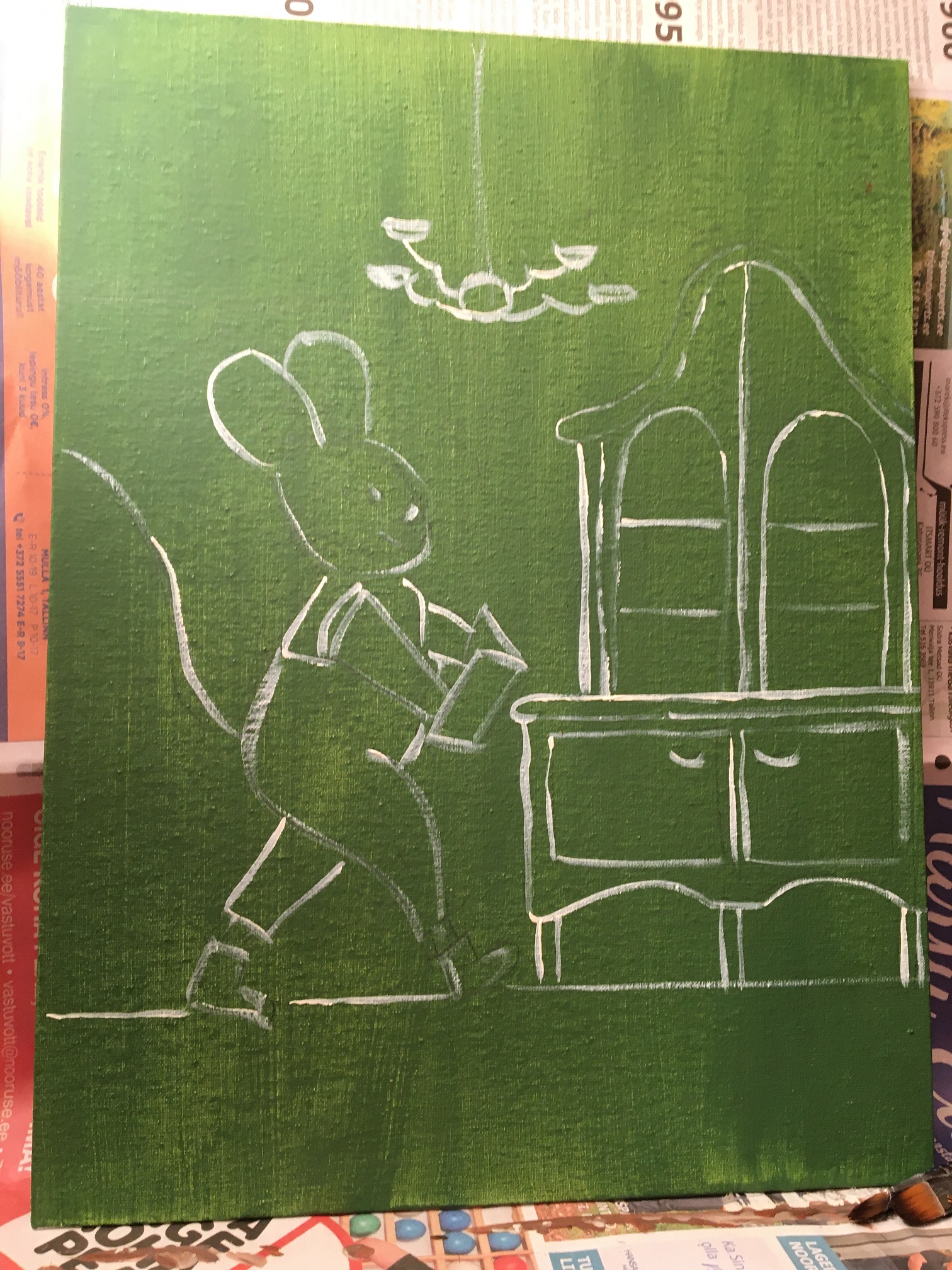 #27 Paintings by Helena-Reet Ennet: “His Highness Mouse the First ...